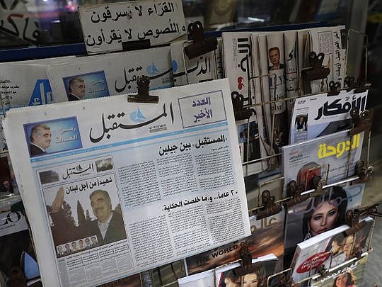 Lebanese newspaper drops off Lebanese stands after 20 years of publication