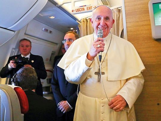 Pope to push tolerance, dialogue