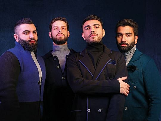 Lebanese band Adonis at Beach Canteen Dubai