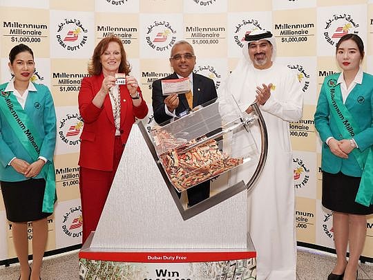 2 Dubai expats win $1 million each at Dubai Duty Free draw