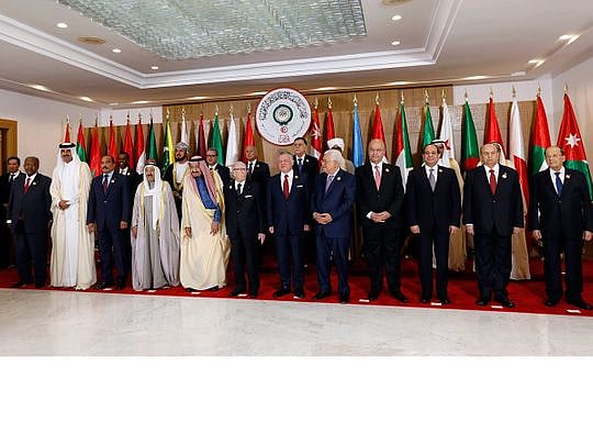 Leaders gather in Tunisia for Arab summit