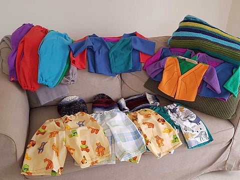 Meet women in UAE who knit clothes for underprivileged children