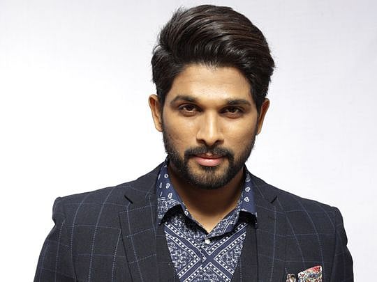 Allu Arjun shares a glimpse of his family celebrations
