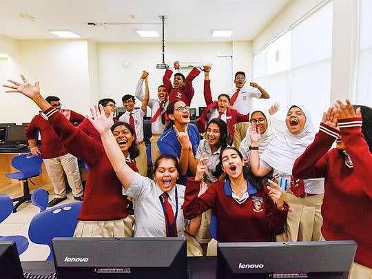UAE students celebrate stellar CBSE grade 10 results