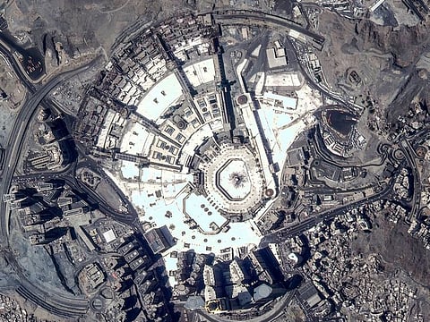 UAE satellite snaps photo of Mecca from space