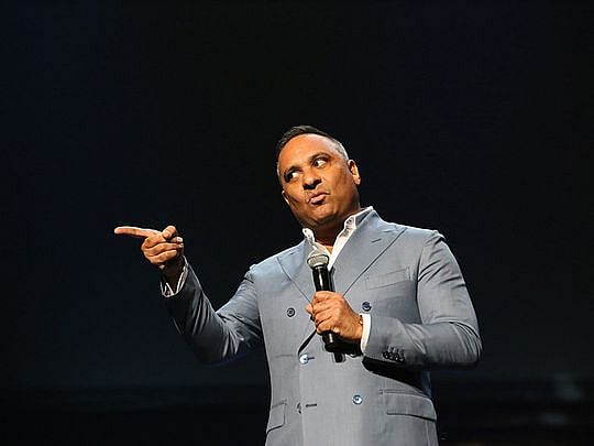 Russell Peters recounts his long comedy journey