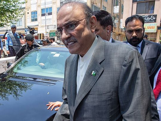 Interview with Pakistan ex-president taken off air