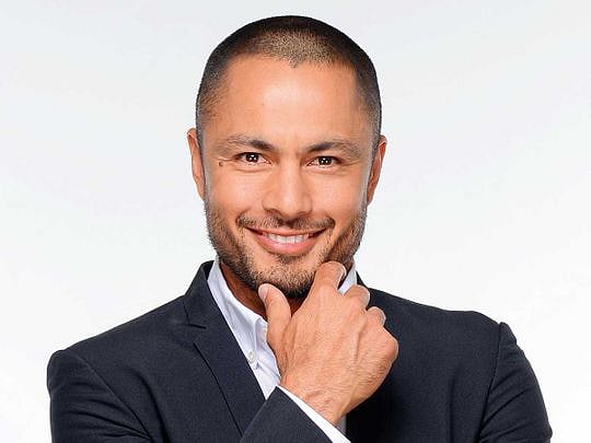 Filipino star Derek Ramsay in Dubai
