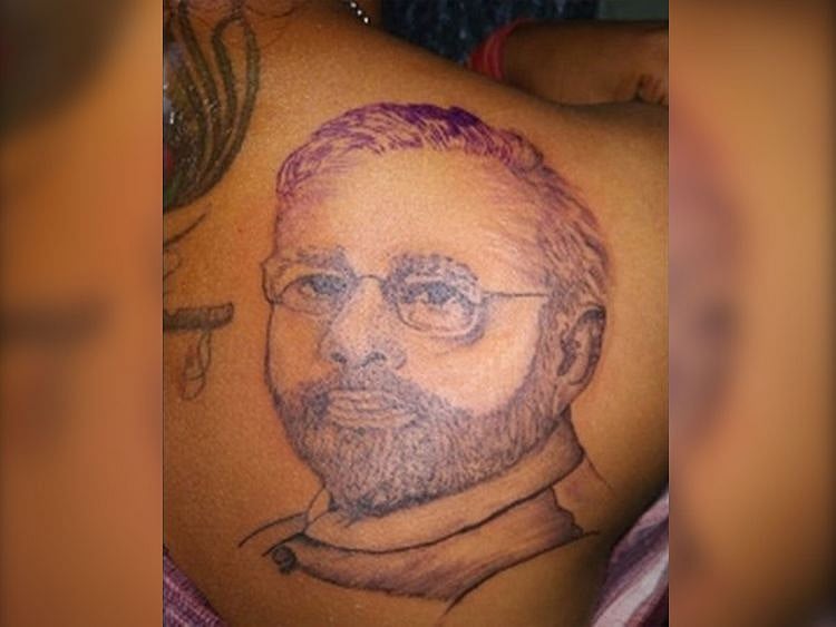 Narendra Modi Tattoos