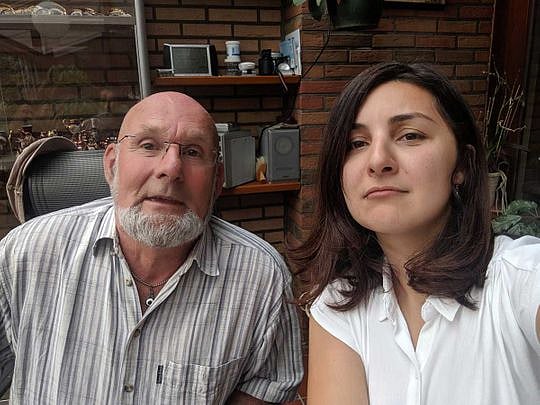 He gave a bike to a refugee girl. 24 years later, she got to thank him