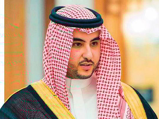 Saudi Prince Khalid to visit US, UK in bid to defuse Iran tensions