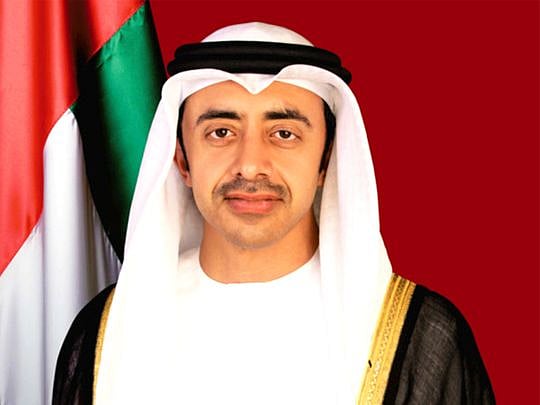 UAE: Sheikh Abdullah meets Yair Lapid on first official visit to Israel