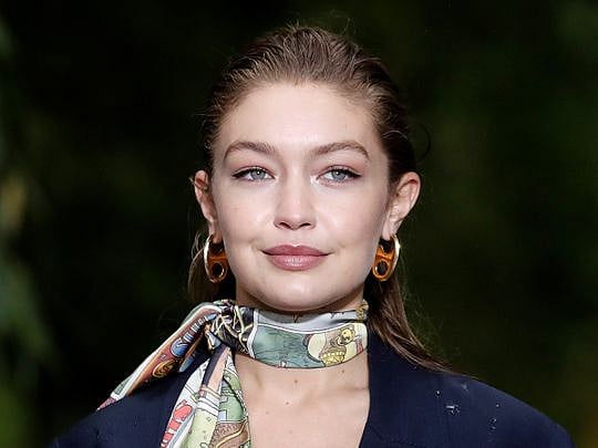 Supermodel Gigi Hadid is happy to be single, for now at least