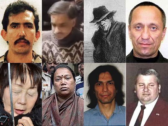 9 of the world's most notorious serial killers