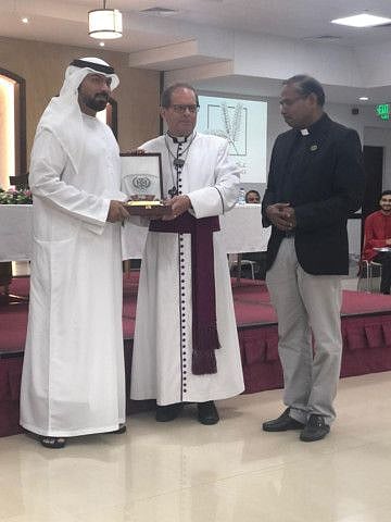 Holy Trinity Church Dubai donates Dh132,000 to Dubai Cares