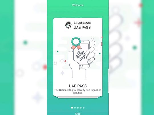 Now register for UAE PASS using facial recognition