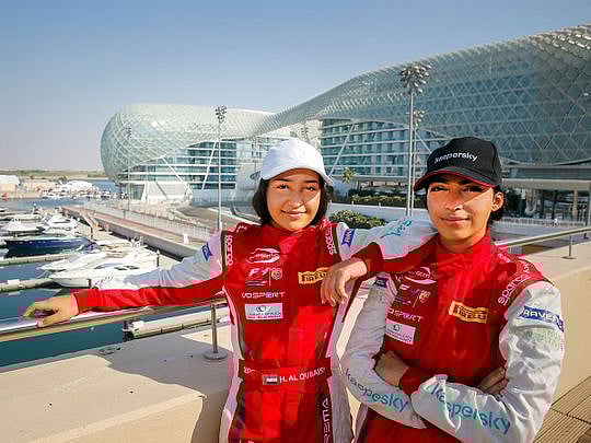 Meet the Emirati sisters who will be racing at Yas Marina this weekend