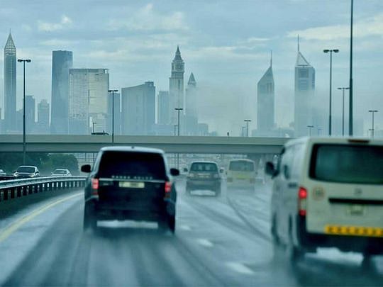 Watch: It's raining in Dubai, Al Ain with cloudy weather across the UAE ...