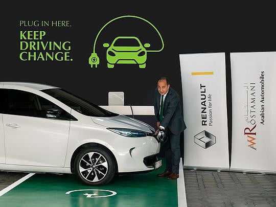 Arabian Automobiles Renault contributing to a greener Dubai