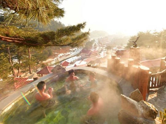 Photos: North Korea’s Yangdok Hot springs and Ski Resort begins operations