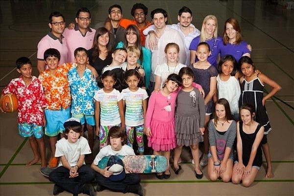 Twins, triplets come together in Dubai after six years