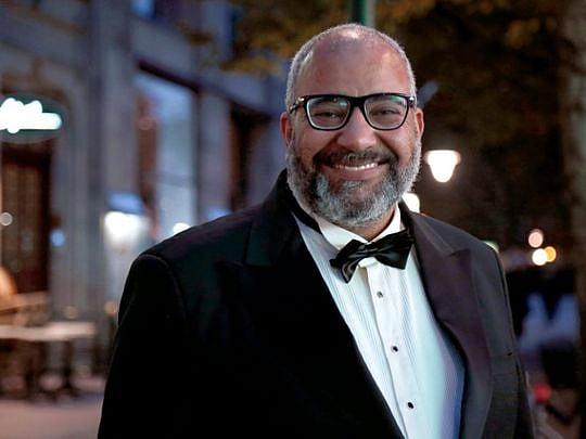 Egyptian actor Bayoumi Fouad at Sharjah Fringe Festival