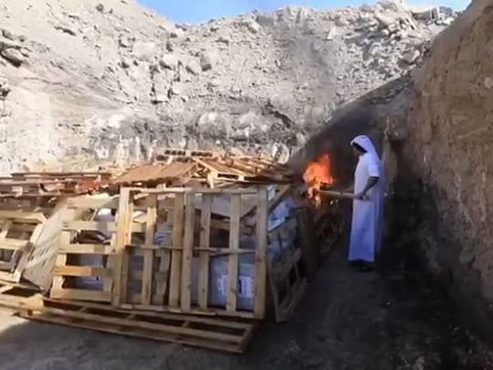 Watch: Three tonnes of drugs destroyed in Dubai