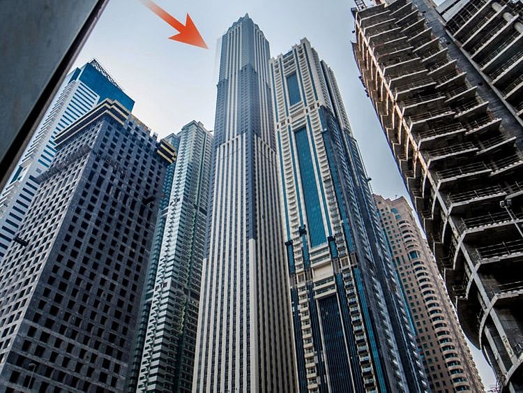 Dubai's 425m tall Marina 101 gets ready after 20 years