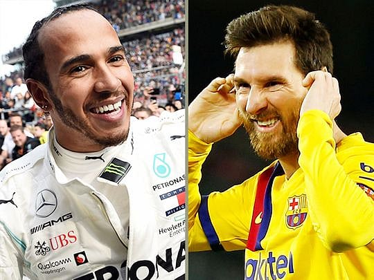 In pictures: Messi, Hamilton share Laureus Sportsman Award in first ...