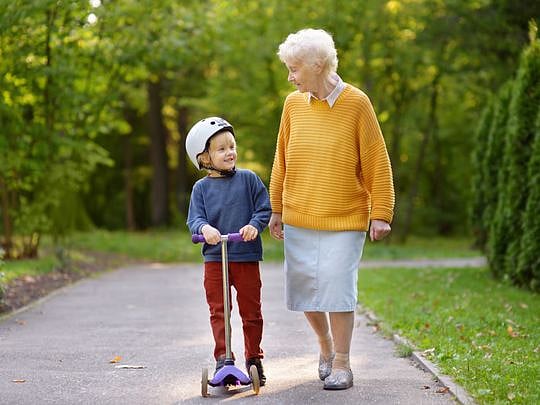 The feeling of becoming a grandma