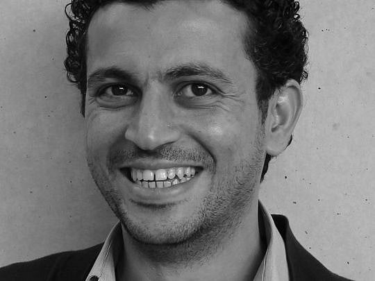 Evening with Palestianian playwright Ahmed Masoud in Dubai