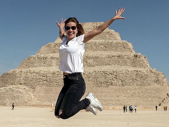 Photos: Egypt reopens ancient Step Pyramid after renovations