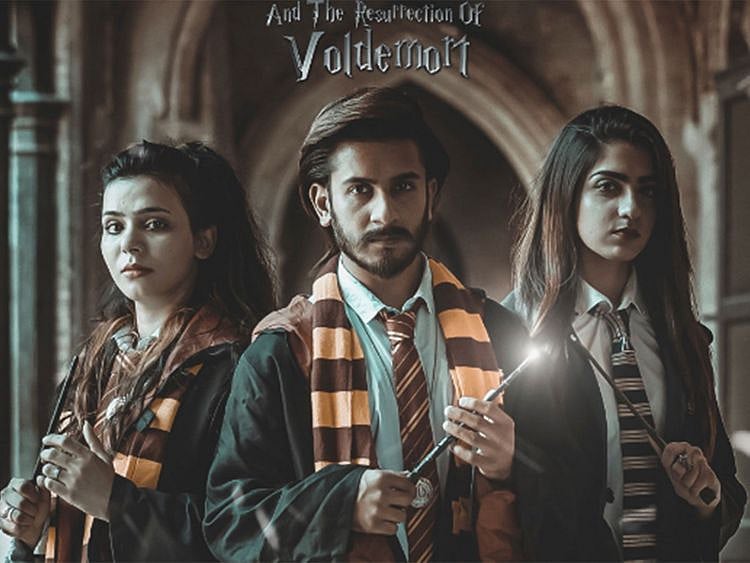 Voldemort In Pak Harry Potter V. Lord Voldemort Sharpie Art Print