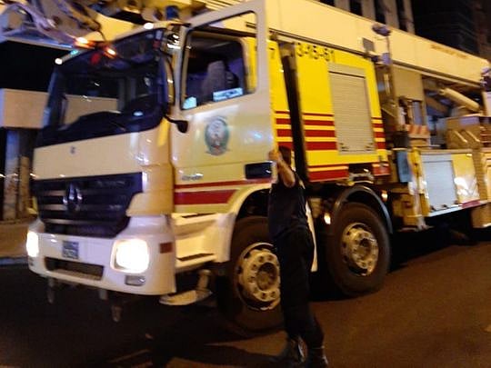 Residents evacuated as fire breaks out in Sharjah building