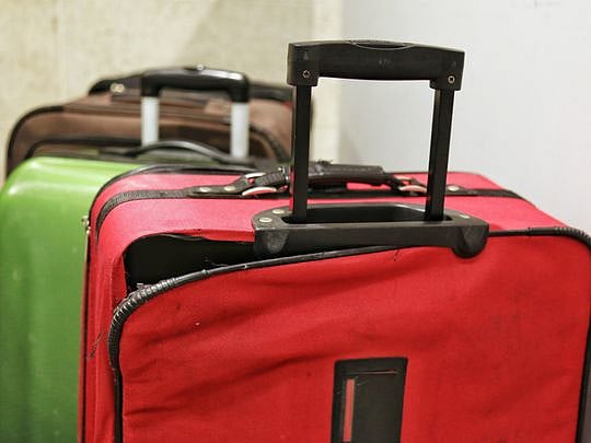 The case of a damaged suitcase