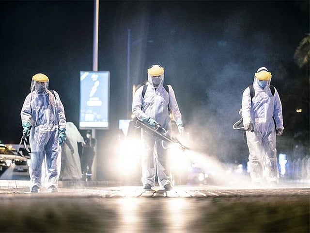 COVID-19: UAE sterilisation drive to tackle coronavirus is complete ...