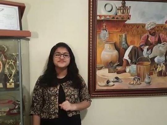 Watch: UAE teen Suchetha sings COVID-19 song in Malayalam