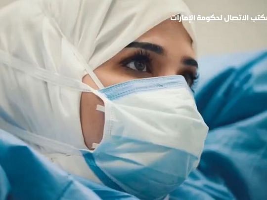 Video: Emirati nurse who works 12 hours a day lauded for hard work