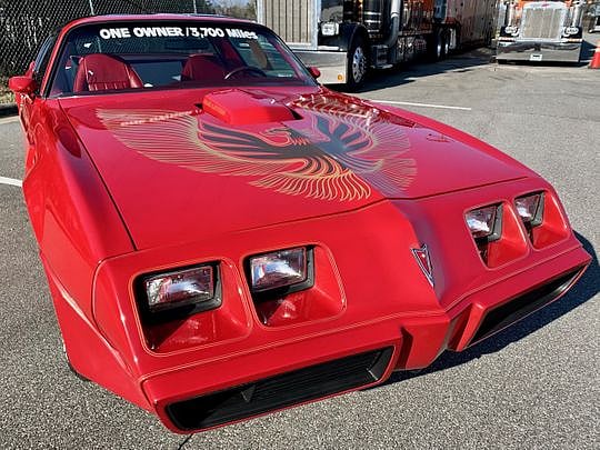 This 1981 Trans Am has less than 4k mile on the clock!
