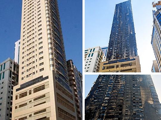 Sharjah’s fire-hit Abbco building was fitted with banned cladding