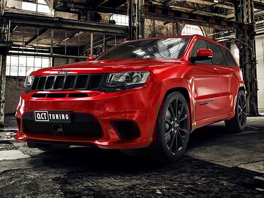 888 horses! Tuned Jeep Grand Cherokee Trackhawk 'Hellhound' boasts ...