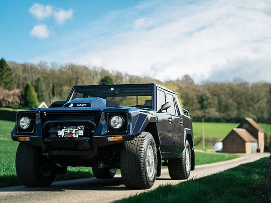 Look! Mighty 'Rambo Lambo' flawlessly restored