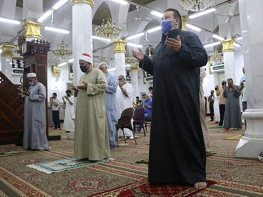 COVID-19: Rejoicing as mosques reopen in Egypt