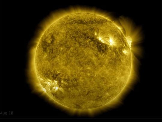 Watch: NASA video shows 10-year time lapse of sun in 61 minutes