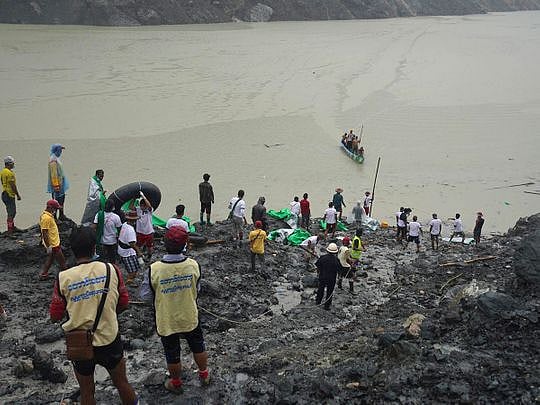 Myanmar jade mine disaster: Death toll rises