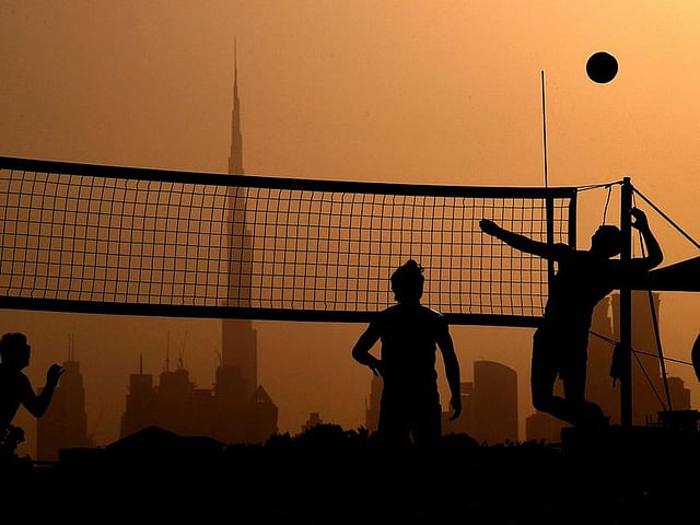Dubai Sports Council Beach Festival gets under way at Kite Beach