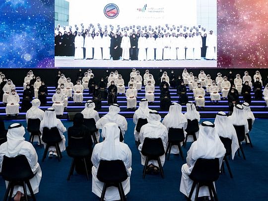Photos: UAE leaders honour Hope Probe team