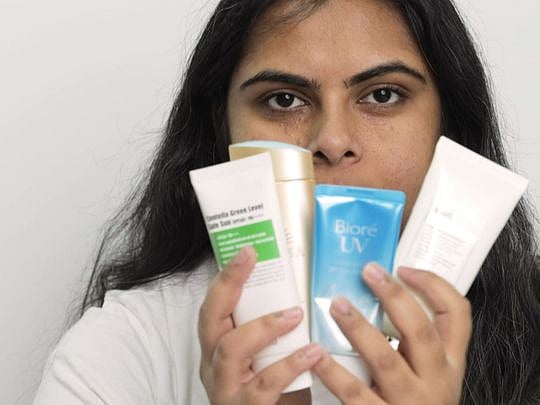 How to apply sunscreen the correct way