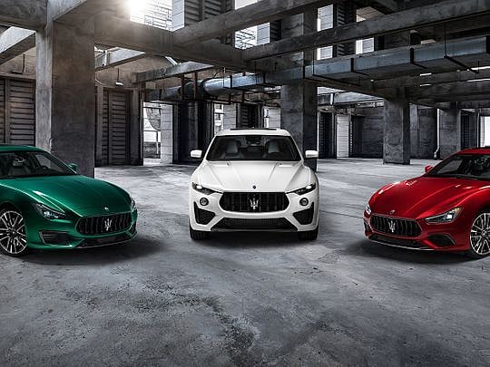 Revealed: Trofeo collection with Maserati's fastest saloons ever!