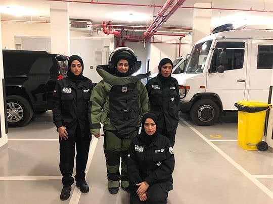 This Emirati is Dubai Police's first woman officer who can defuse bombs